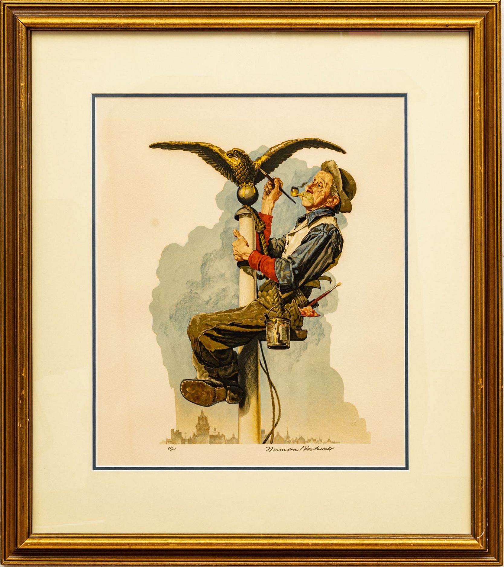 Norman Rockwell | Study for Girl Sick in Bed (Circa 1936) | MutualArt