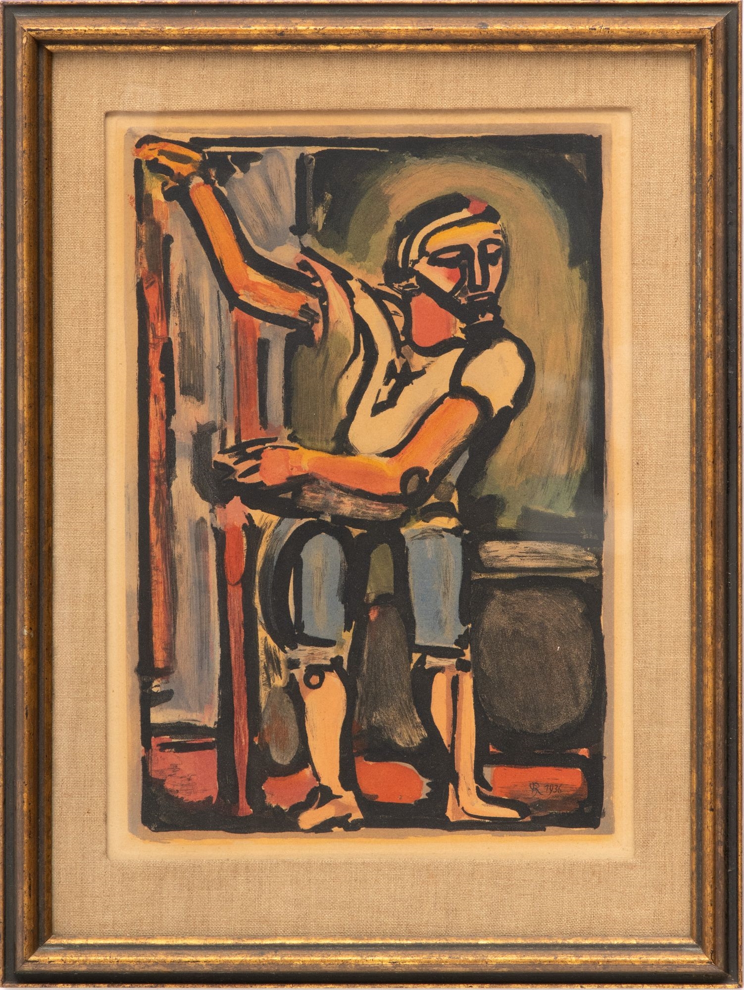 Georges Rouault | LA MERE UBU (Circa 1918) | MutualArt