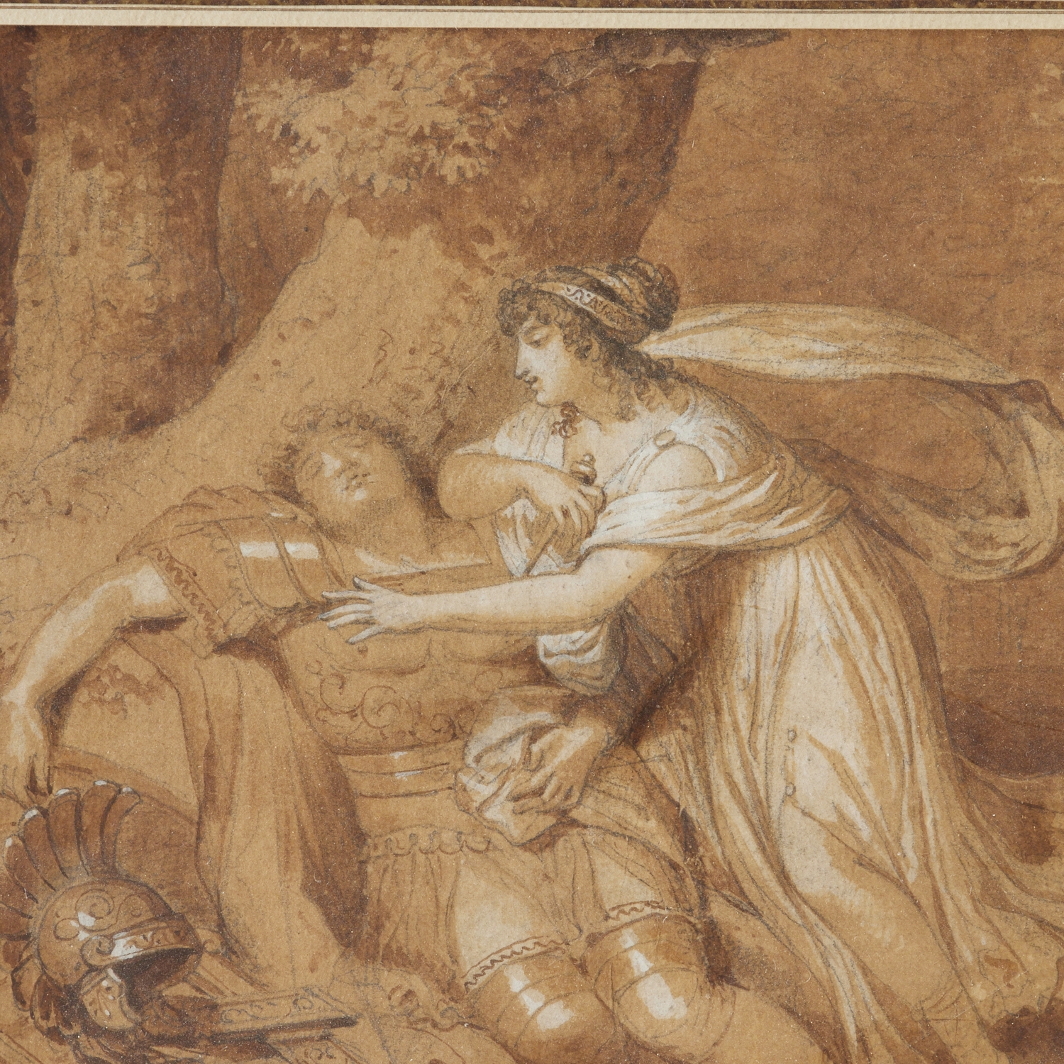 French School, 19th Century | Rinaldo and Armidia (Circa 1800) | MutualArt