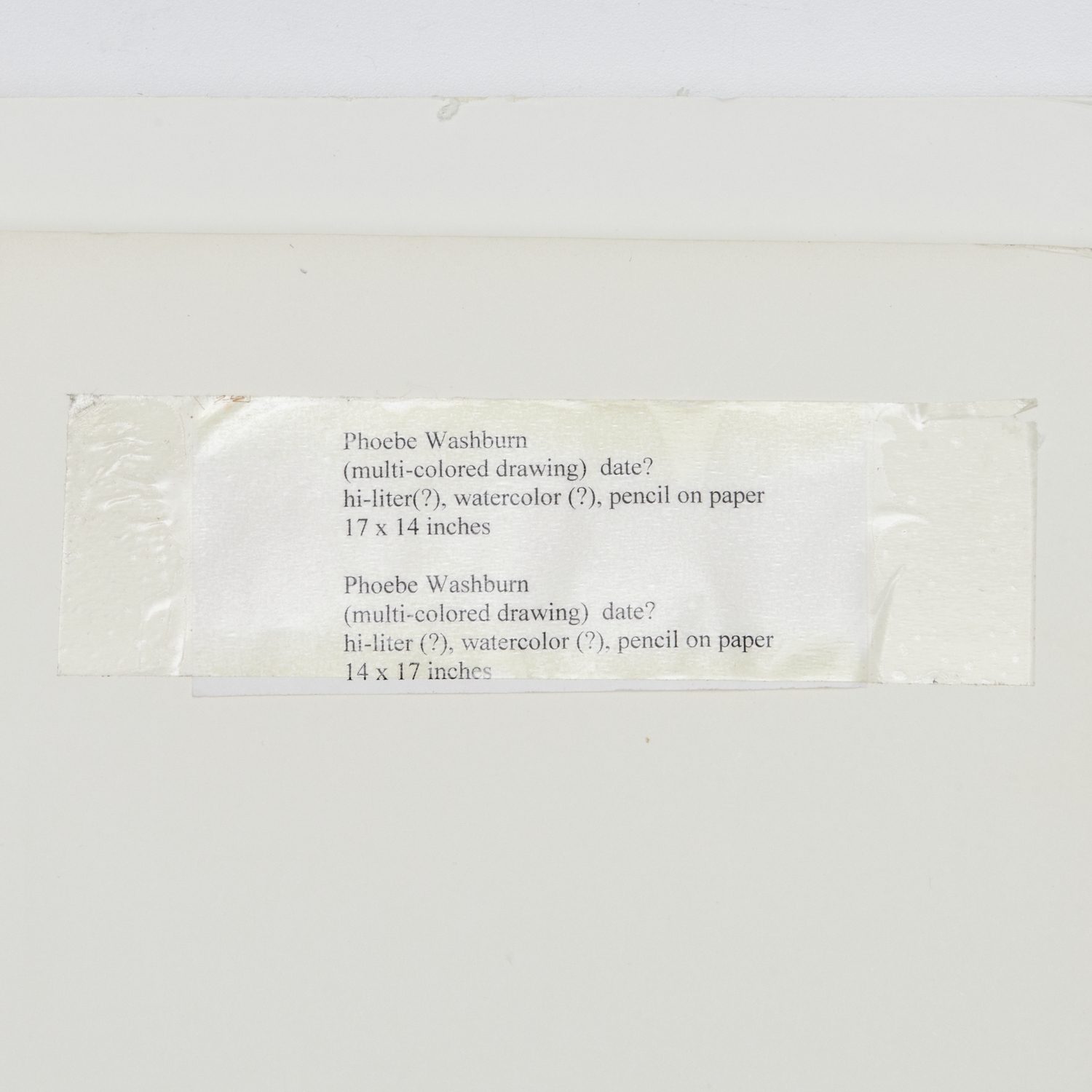 Phoebe Washburn | drawings of layout for art installation at the ...