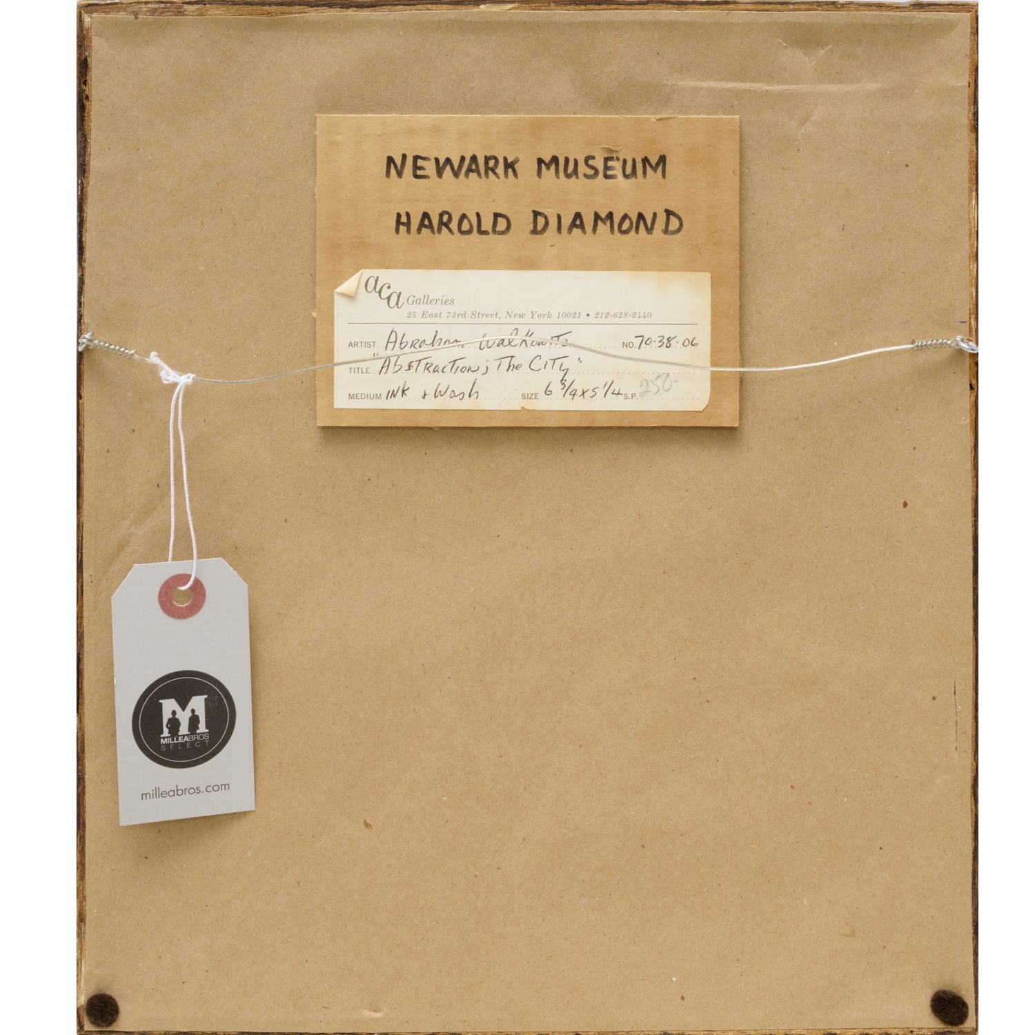 Abraham Walkowitz | Cityscape (1932) | MutualArt