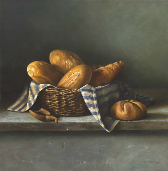 Jef Diels | Still Life with Bread (1998) | MutualArt