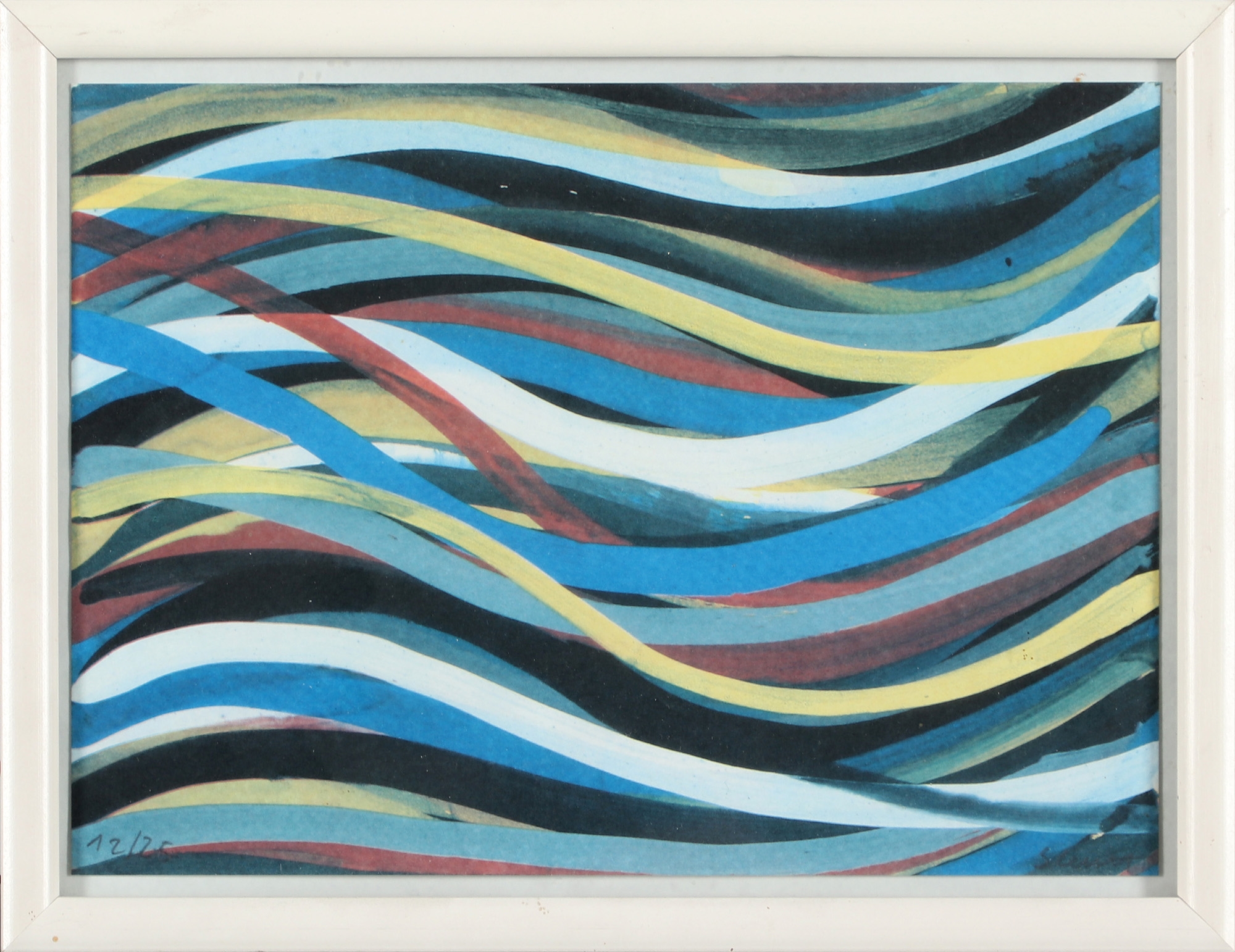 Sol LeWitt | Horizontal Waves | MutualArt