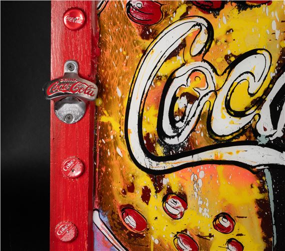Popi Cotrell | Coca Cola Reverse Glass Painting | MutualArt
