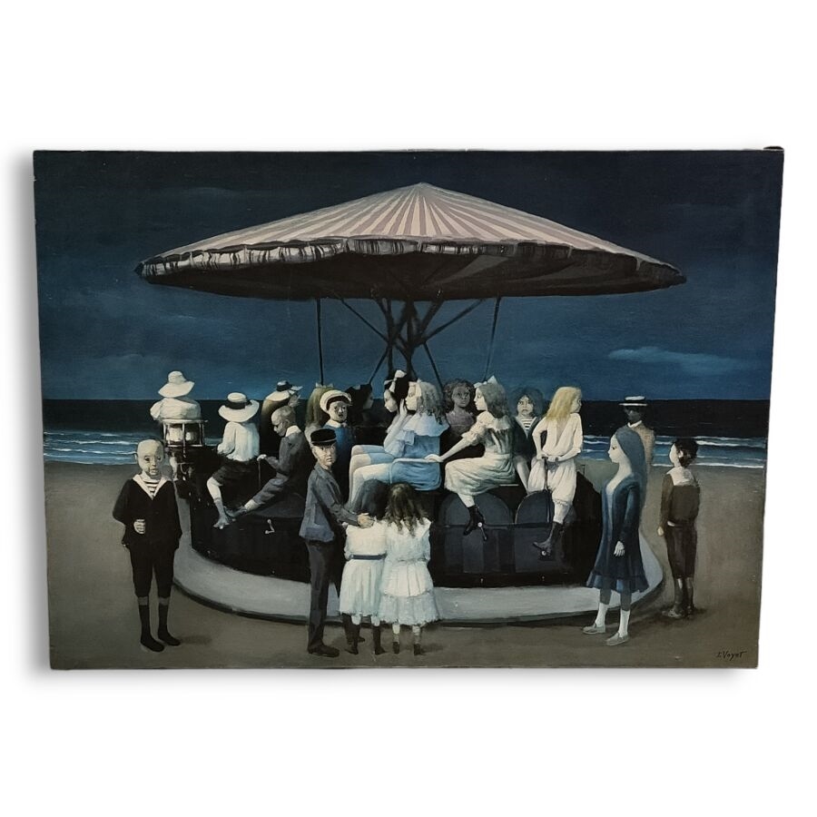 Jacques Voyet | Le manège | MutualArt