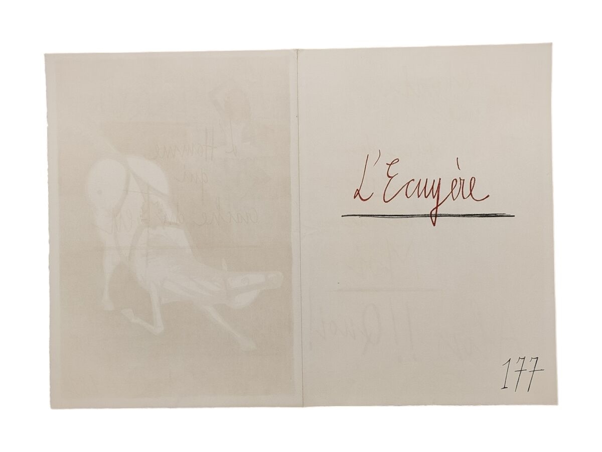 Bernard Buffet | L'écuyère | MutualArt