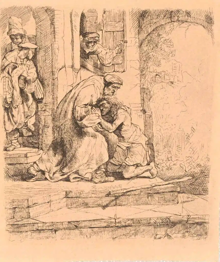 Rembrandt van Rijn | Le Retour du Fils Prodigue | MutualArt