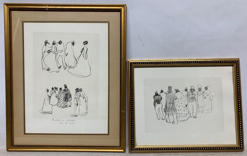 Pedro Figari | Dos láminas de Pedro Figari | MutualArt