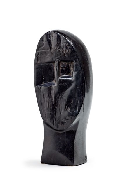 Alexandre Noll | Rare sculpture an taille directe sur ébène du Gabon à ...