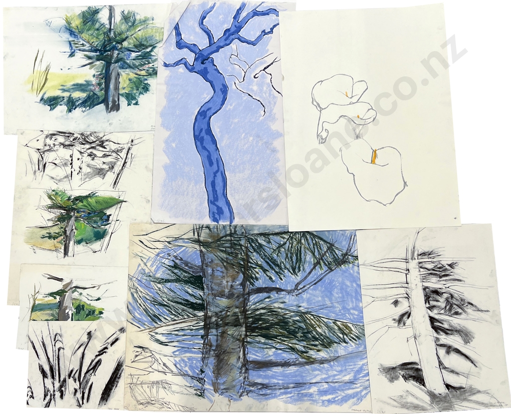 Susan Skerman | Large Quantity Unframed Sketches | MutualArt
