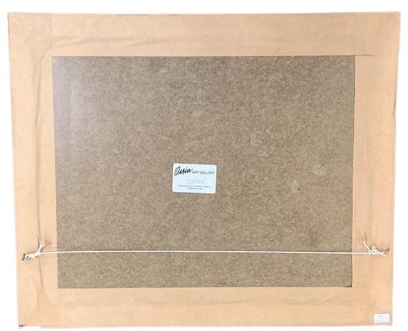 Joshua Renshaw | Woman wearing a shawl on a Country Road | MutualArt