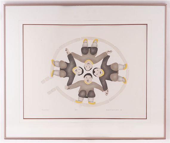 Peter Aliknak | Stencil Signed and dated on the lower right: Aliknak/E ...