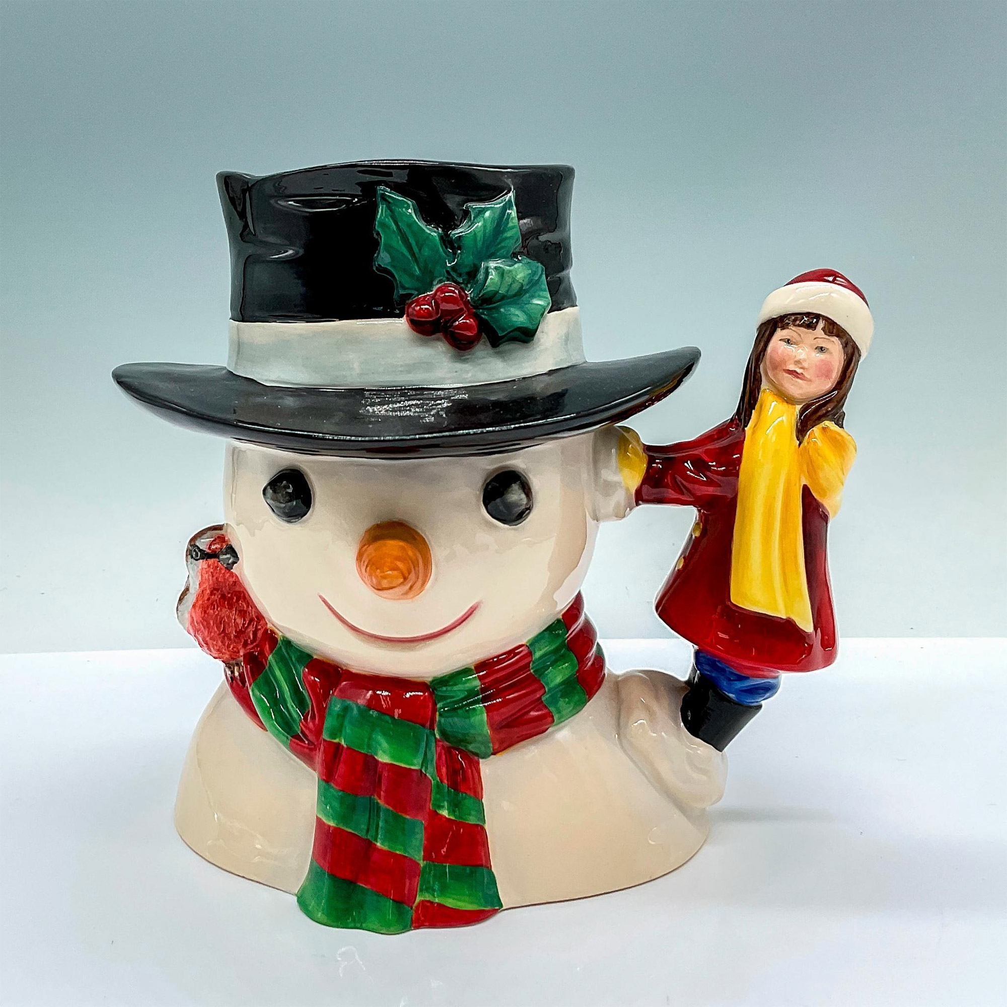 Royal Doulton | Royal Doulton Large Character Jug, Snowman Little Girl ...