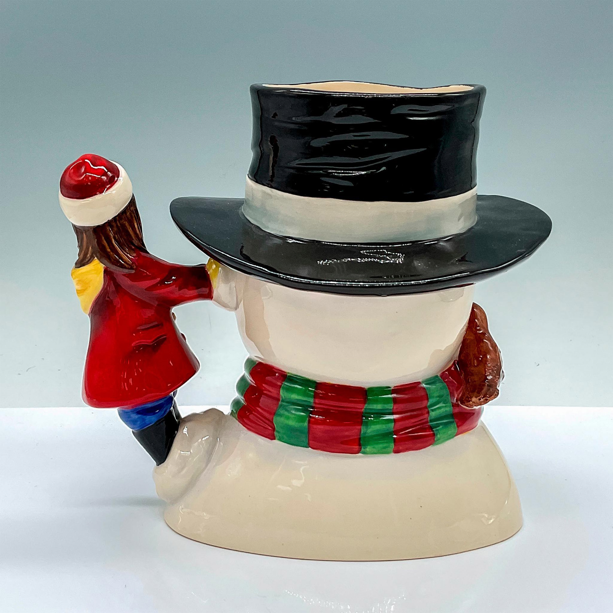 Royal Doulton | Royal Doulton Large Character Jug, Snowman Little Girl ...