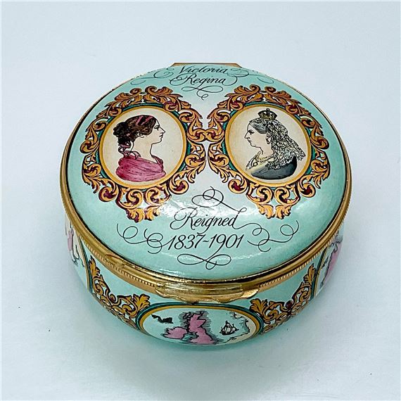 Queen Victoria | Halcyon Days Enamel Box, Queen Victoria | MutualArt