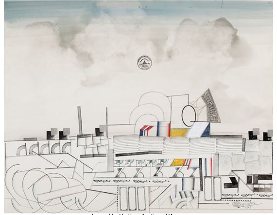 Saul Steinberg | City Planning (1969) | MutualArt