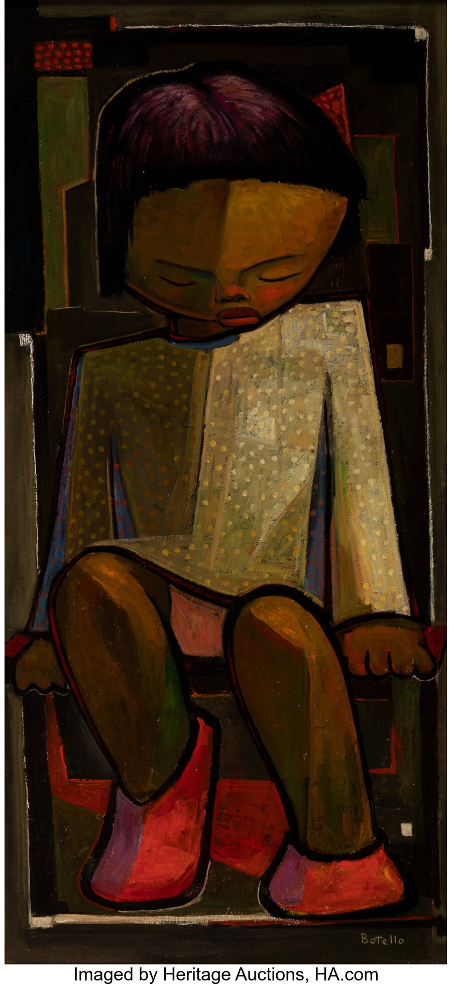 Ángel Botello | Manuel (Circa 1965) | MutualArt