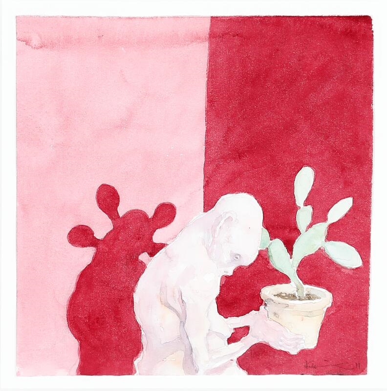 Michael Kvium | Titelløst billede (1990) | MutualArt