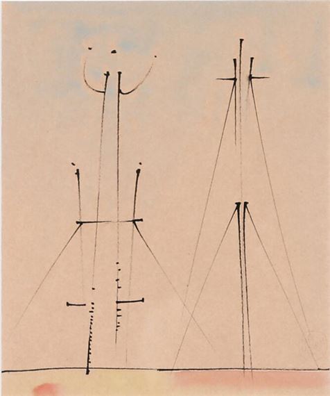 Sven Dalsgaard | Two figures (1957) | MutualArt