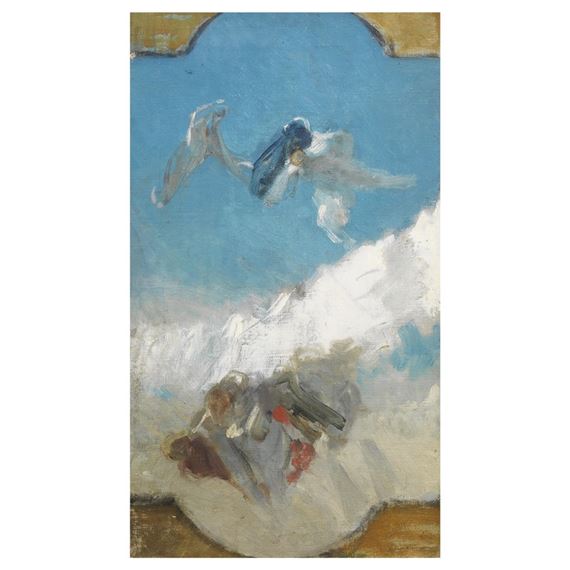 Domenico Morelli | STUDY FOR 'THE ASSUMPTION' | MutualArt