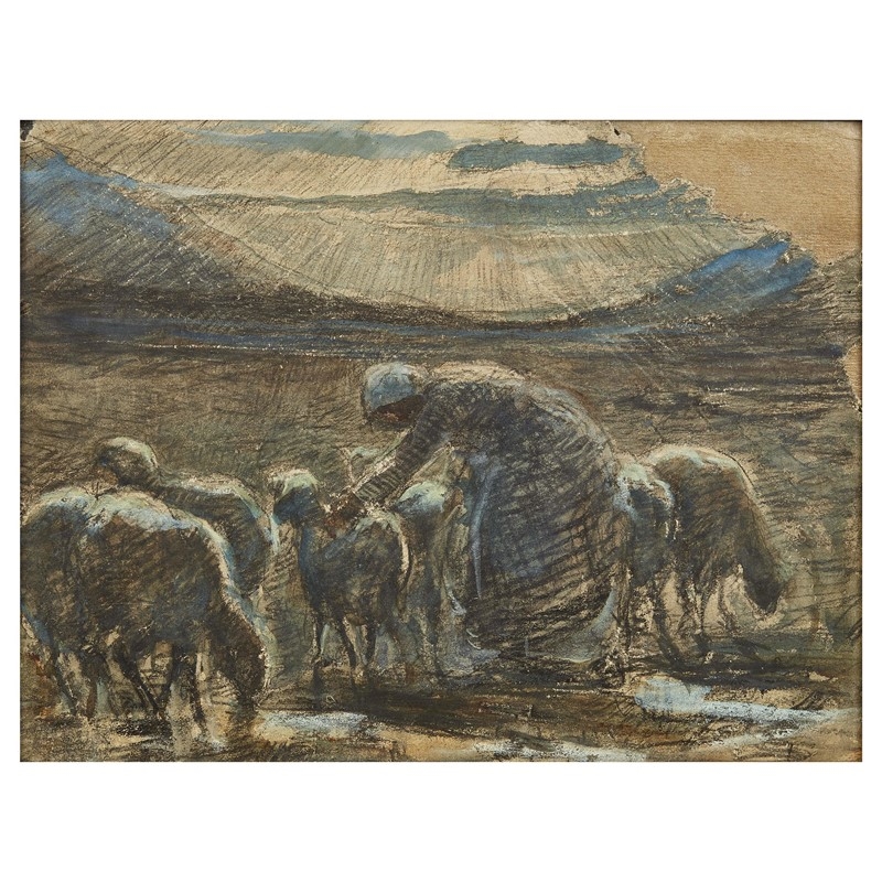 Giovanni Segantini | Ave Maria a trasbordo | MutualArt