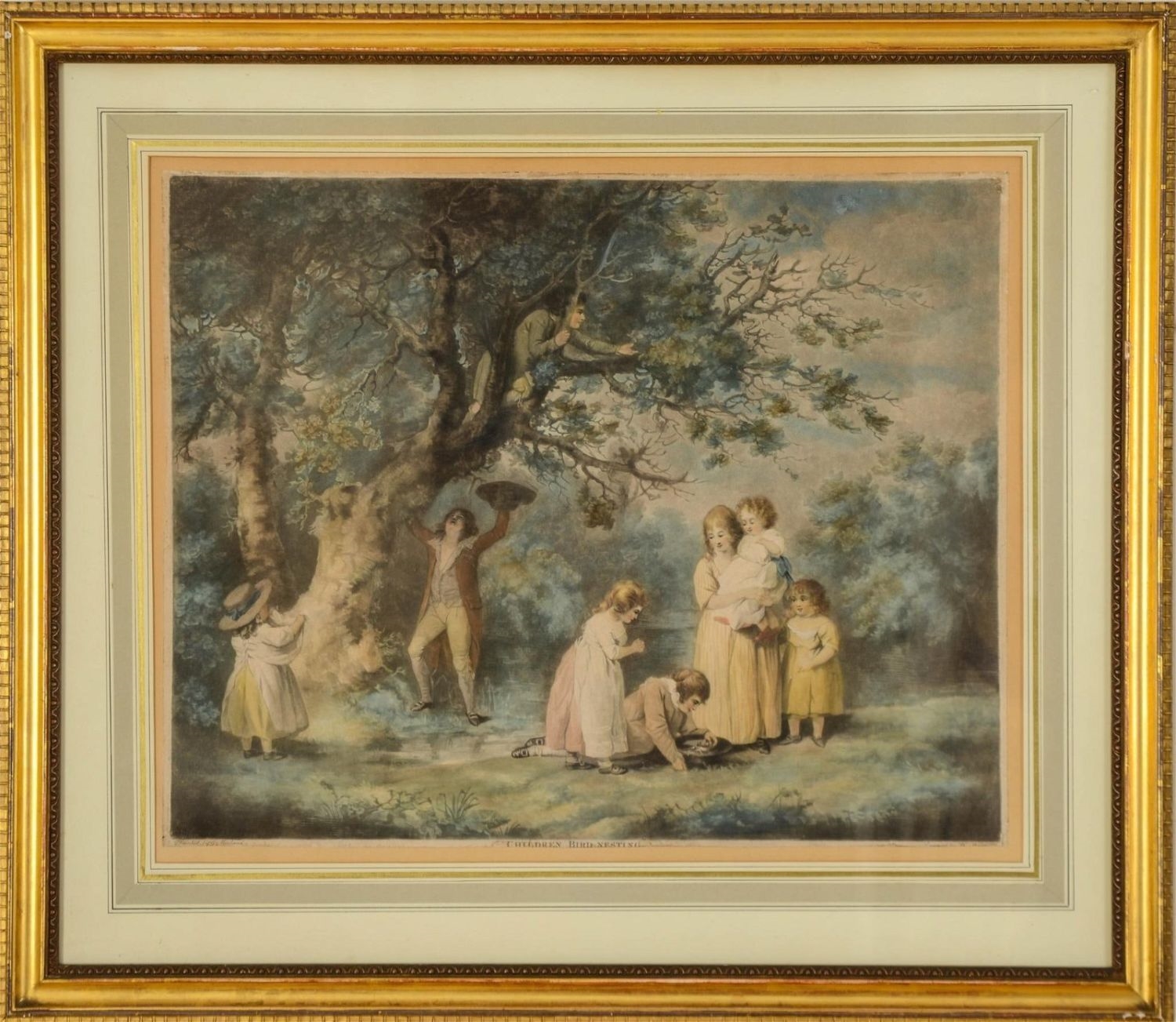 George Morland | Four Prints With Children., After George Morland ...