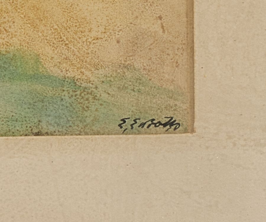 Erik Ekroth | Landskap med figurer | MutualArt