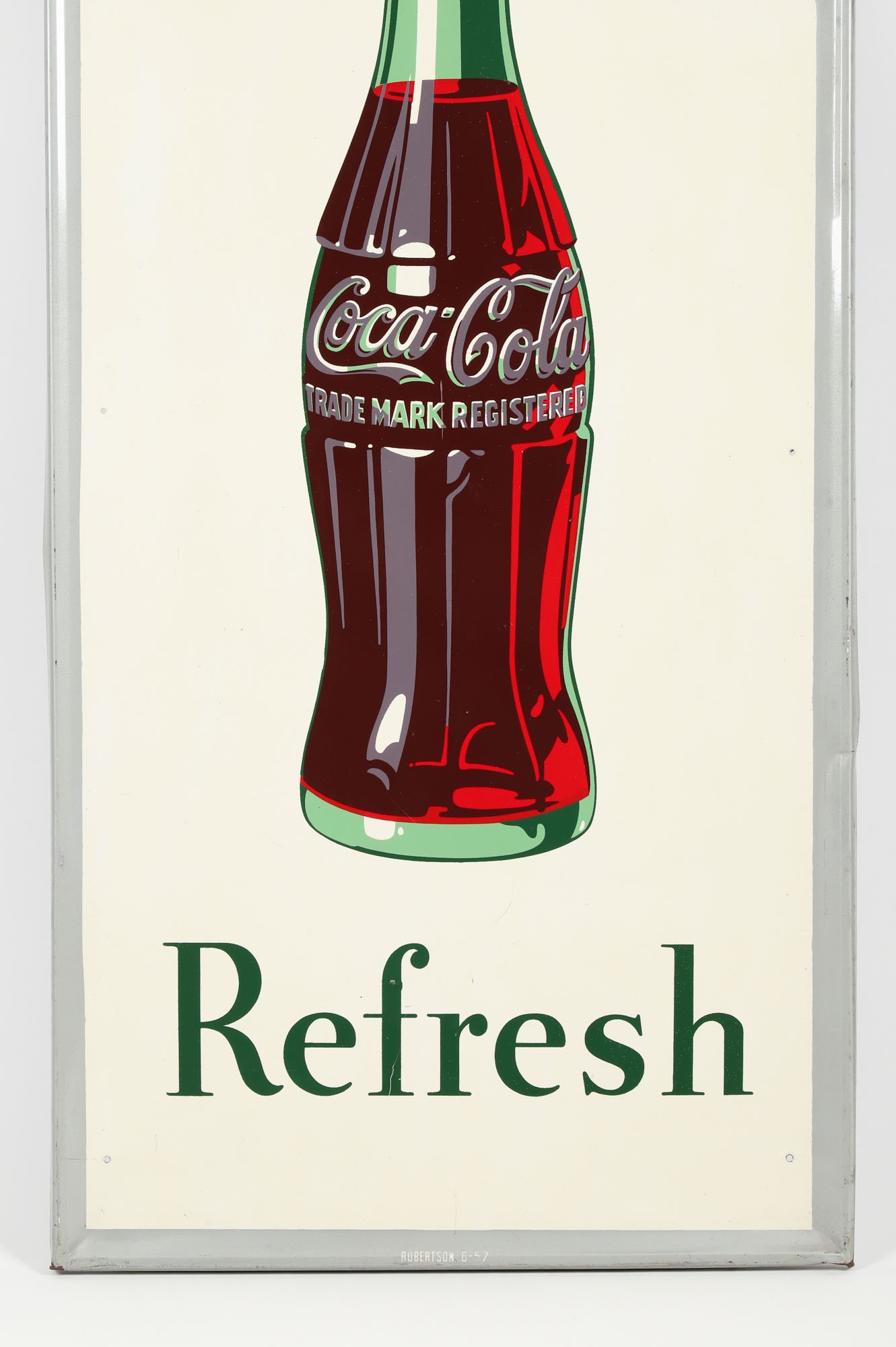 Robertson | Coca-Cola 1957 Vertical Sign (1957) | MutualArt