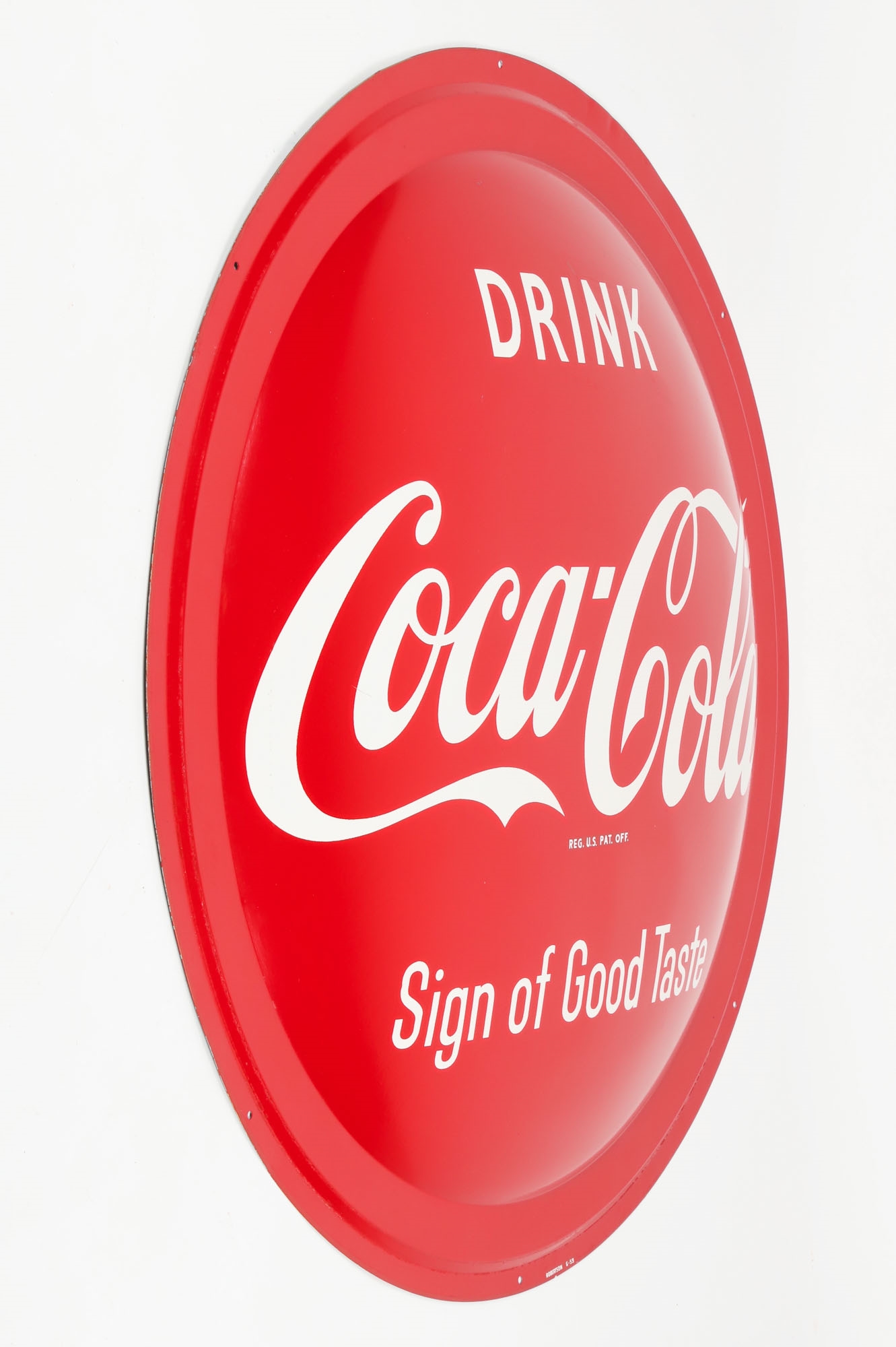 Unknown | Coca-Cola 1959 36 Button Sign (1959) | MutualArt