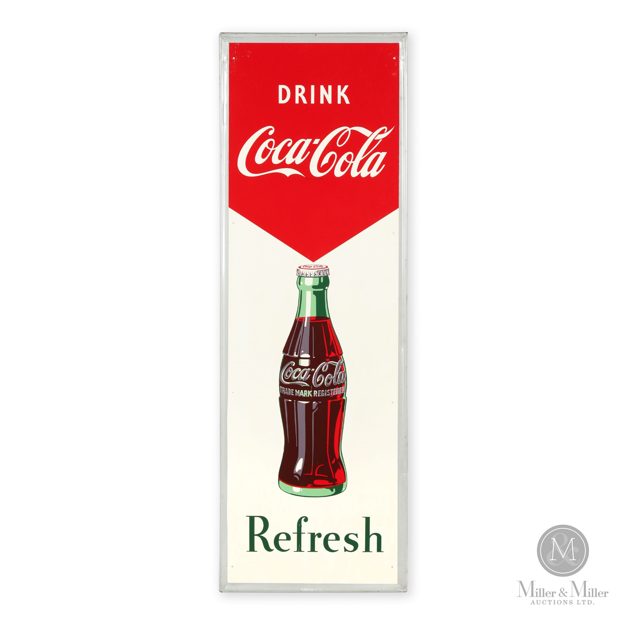 Robertson | Coca-Cola 1957 Vertical Sign (1957) | MutualArt
