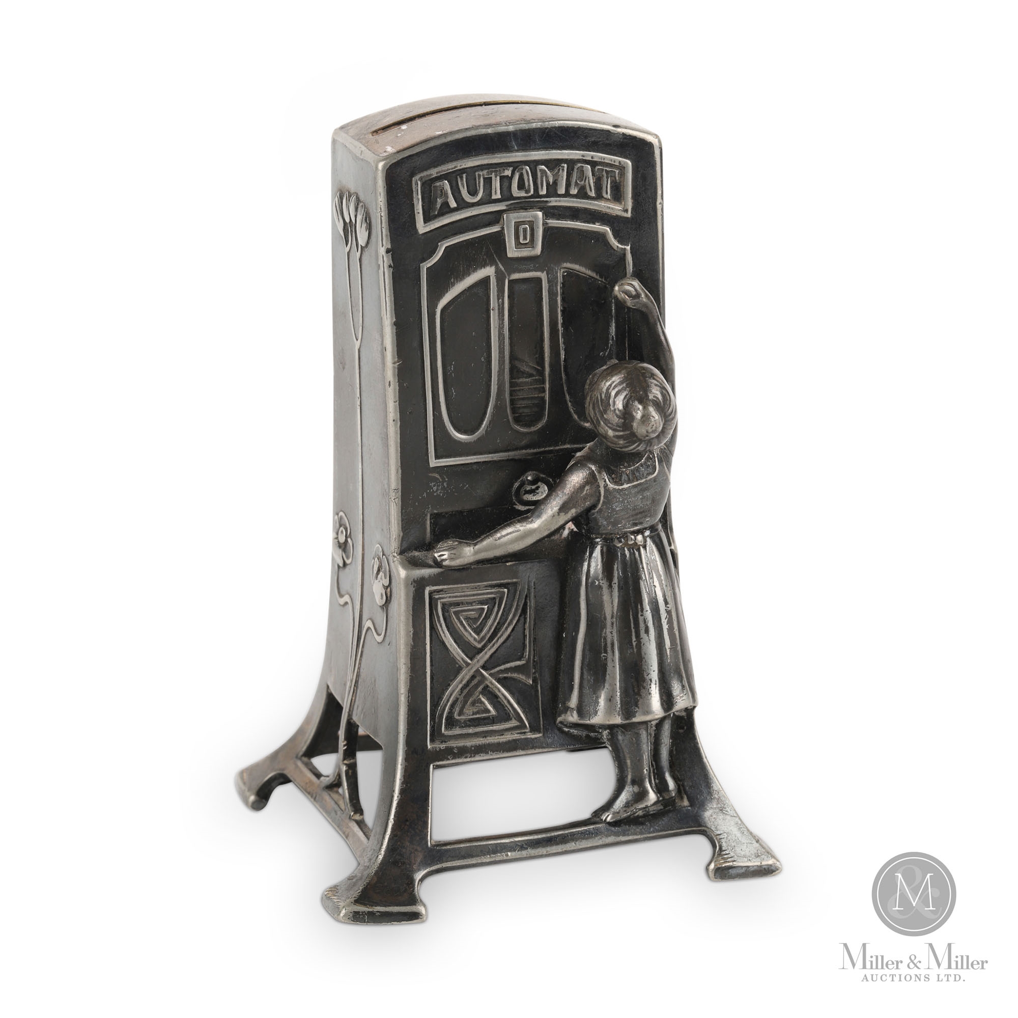 Art Nouveau School | Automat Chocolate Vendor Still Bank (1920s ...