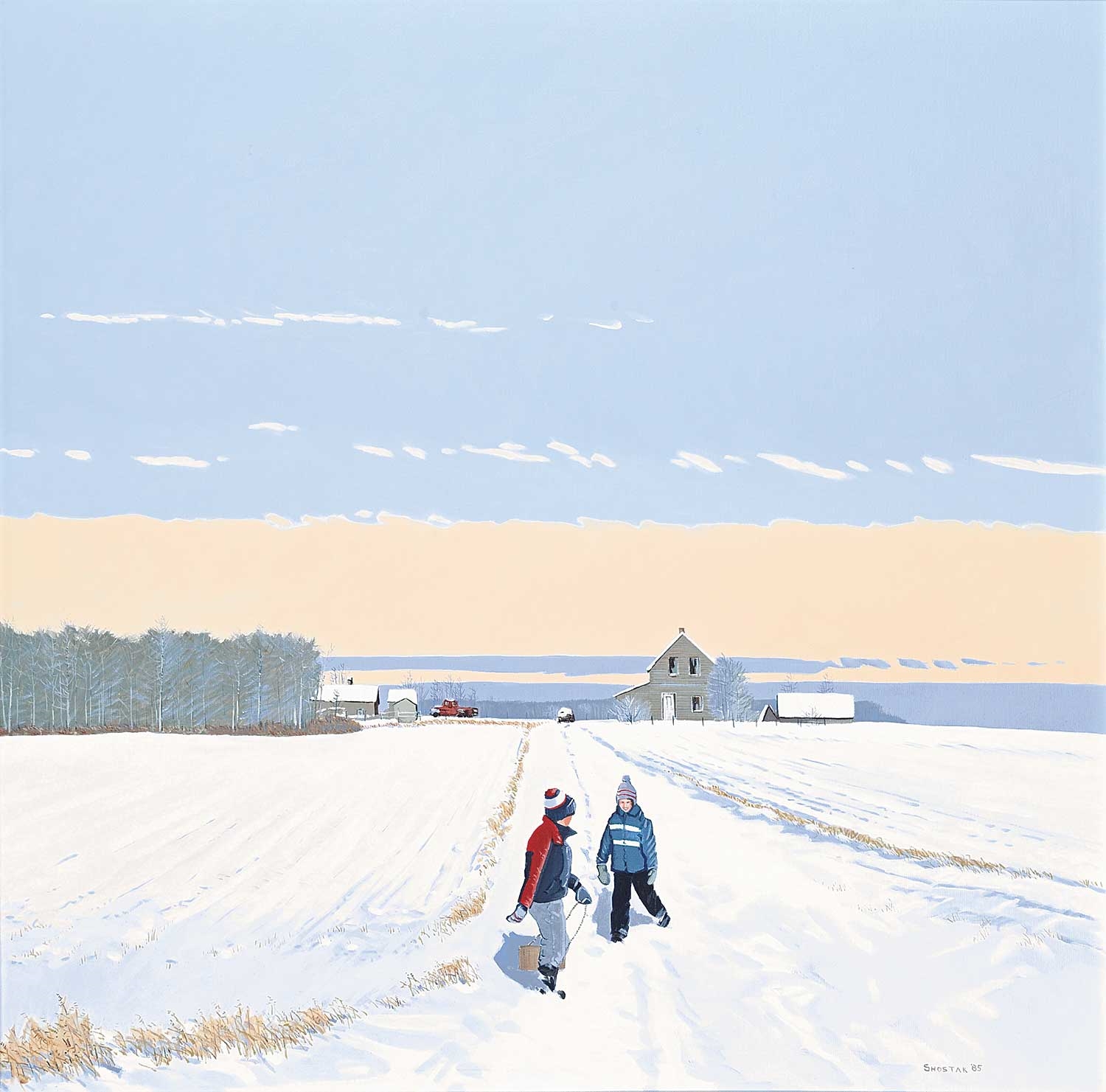 Peter Shostak | Are You Sure You Want to Follow Me (1985) | MutualArt