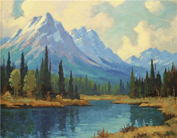 Roland Gissing | Kicking Horse River | MutualArt