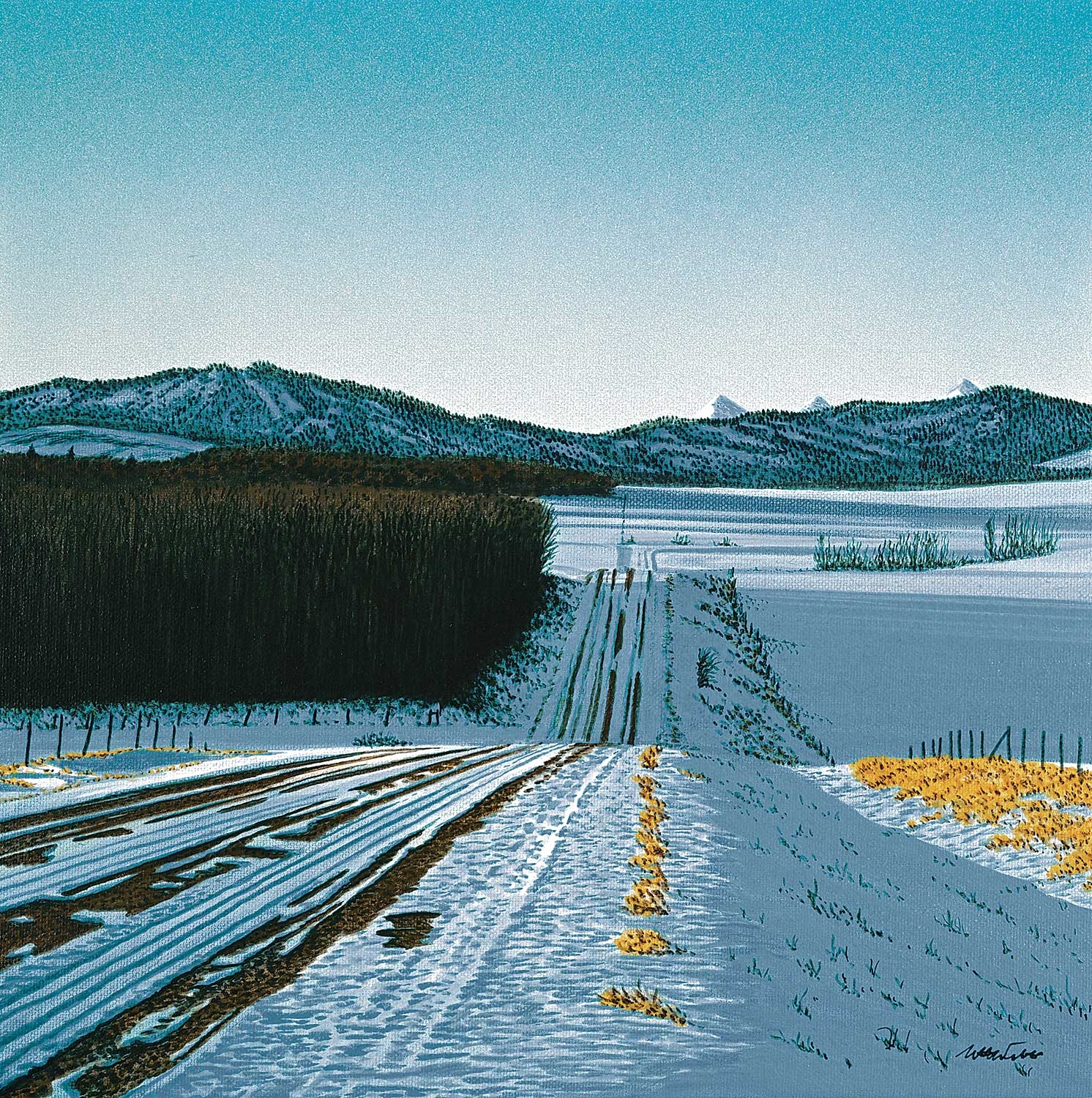 William H. Webb | Opus 6 Mountains (2009) | MutualArt