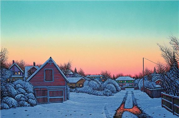 Wilf Perreault | Memory Barn (2021) | MutualArt