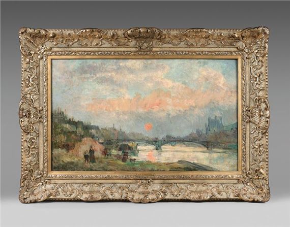 Albert Marie Lebourg | Albert Marie LEBOURG (1849-1928) The Pont des ...