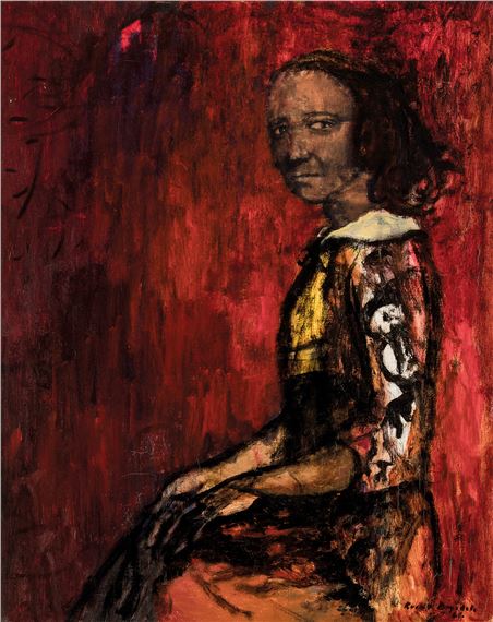 Russell Drysdale | Half-Caste Girl (1961) | MutualArt