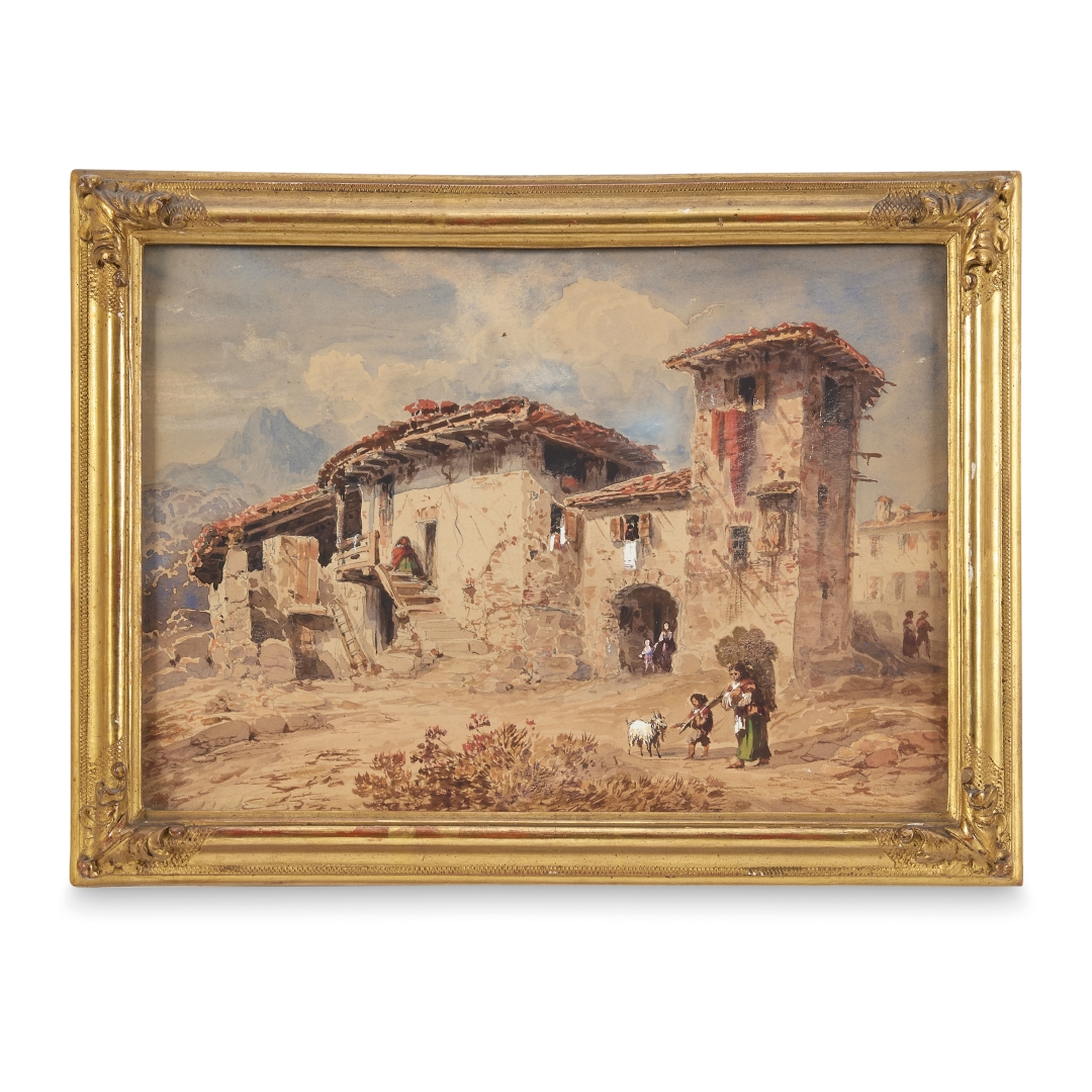 Carlo Bossoli | RUSTICO IN CANTON TICINO (1974) | MutualArt