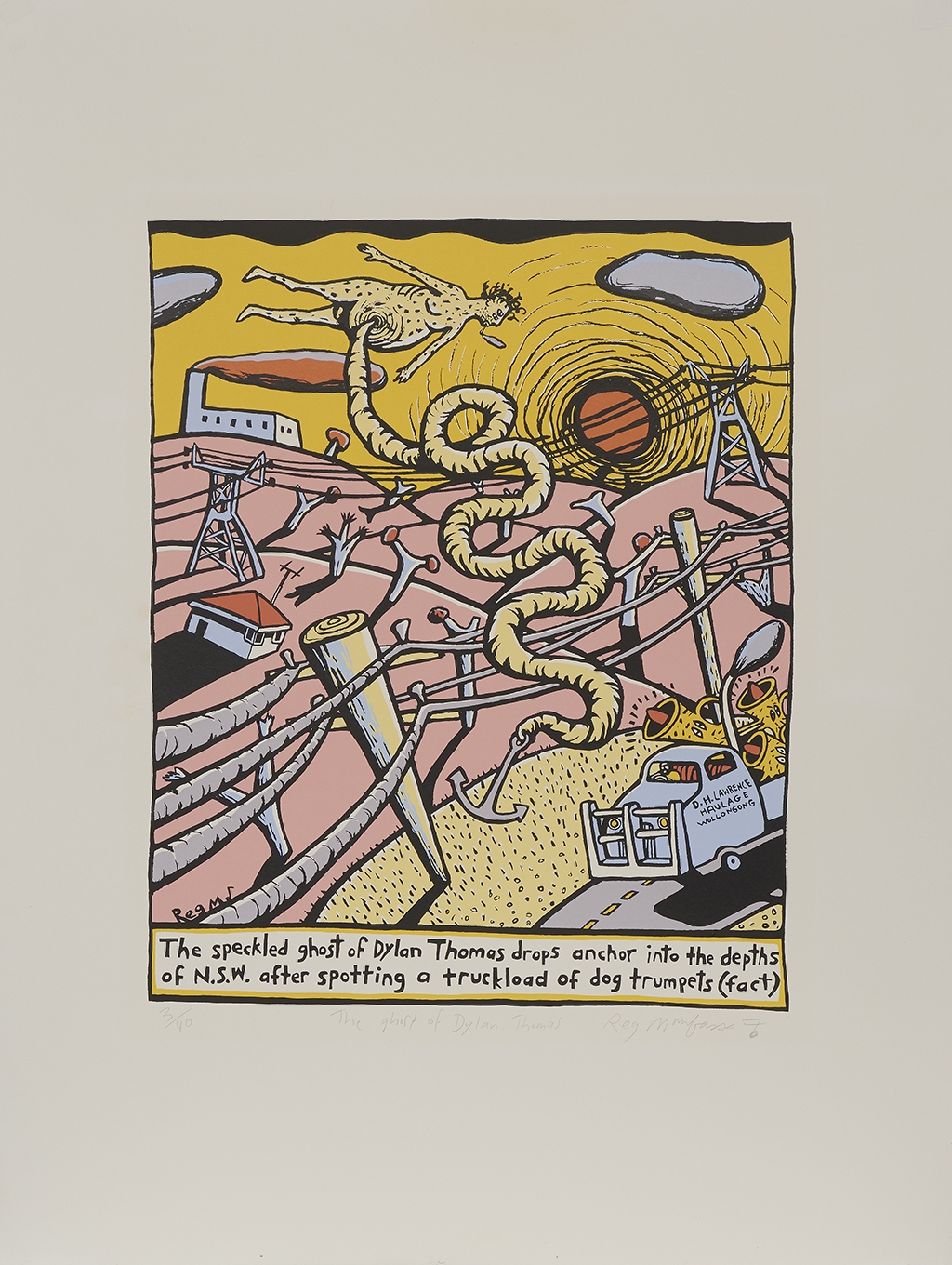 Chris O'Doherty | The Ghost of Dylan Thomas | MutualArt