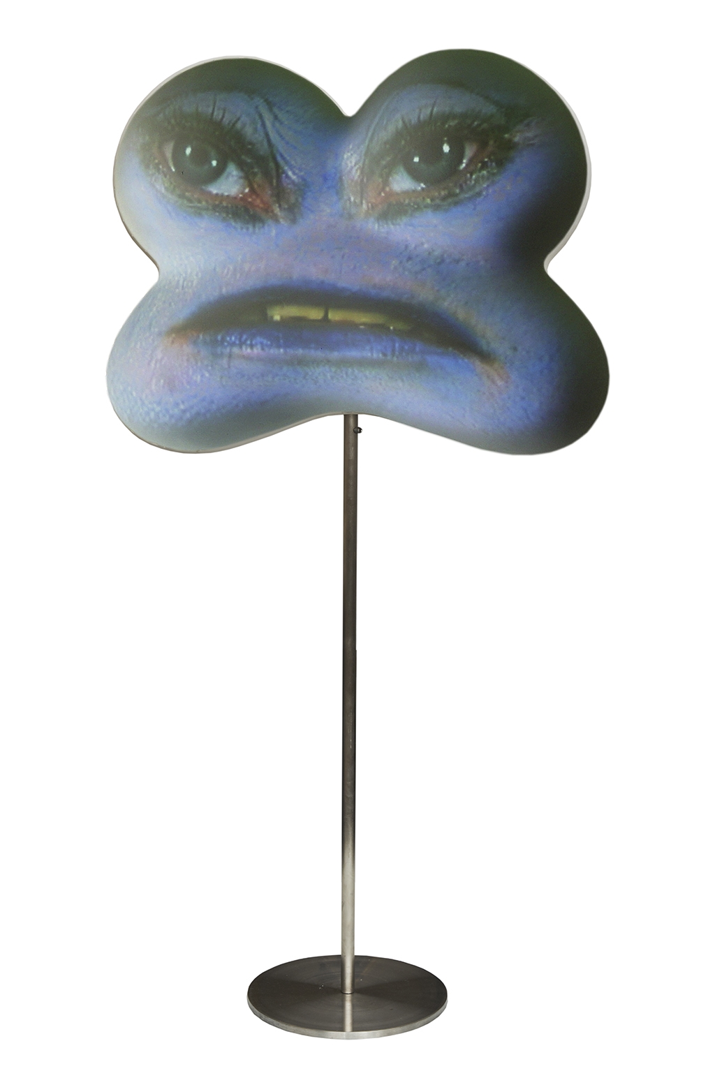 Tony Oursler | Blue Frown (2006) | MutualArt