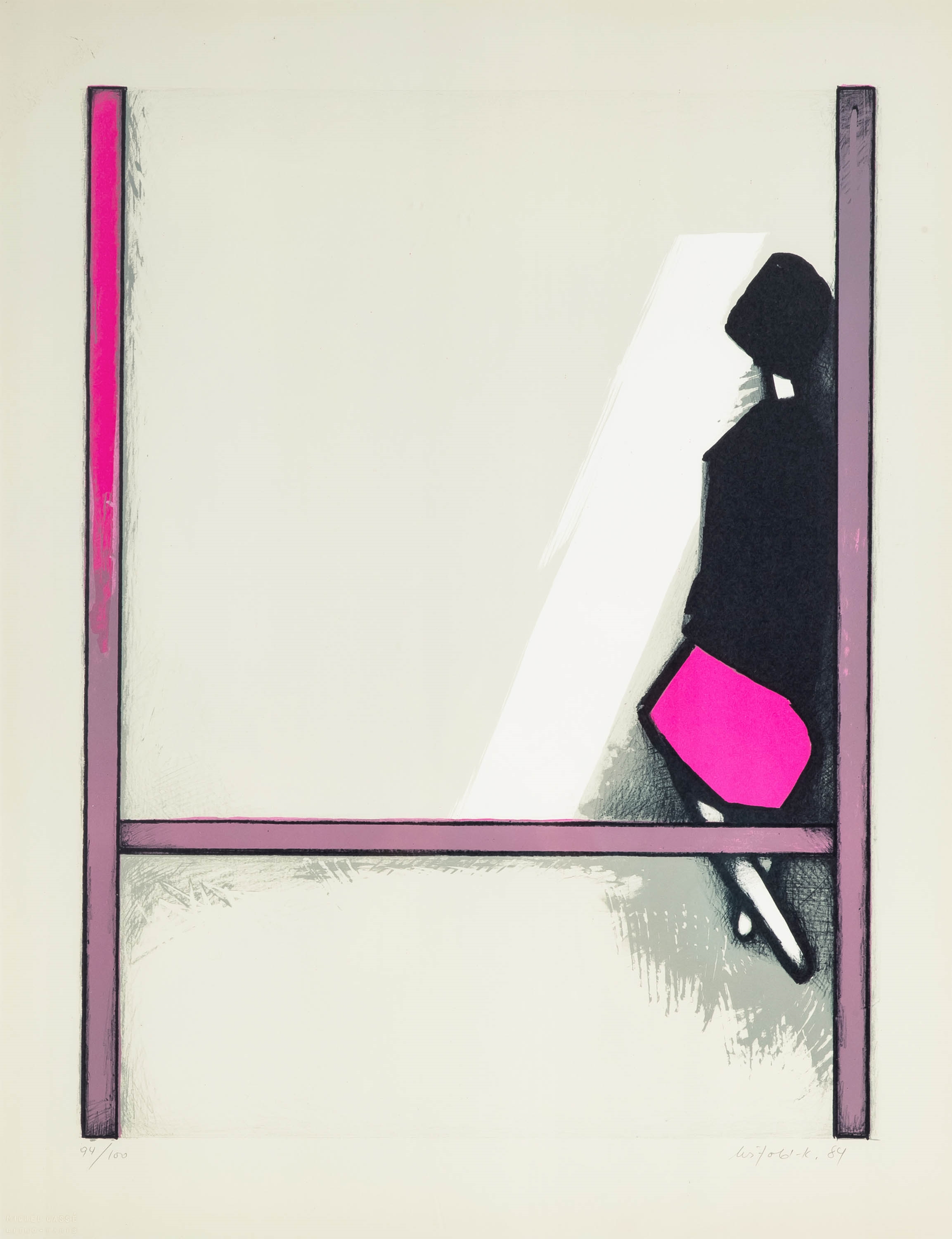 Witold Kaczanowski | Na ławce, 1984 | MutualArt