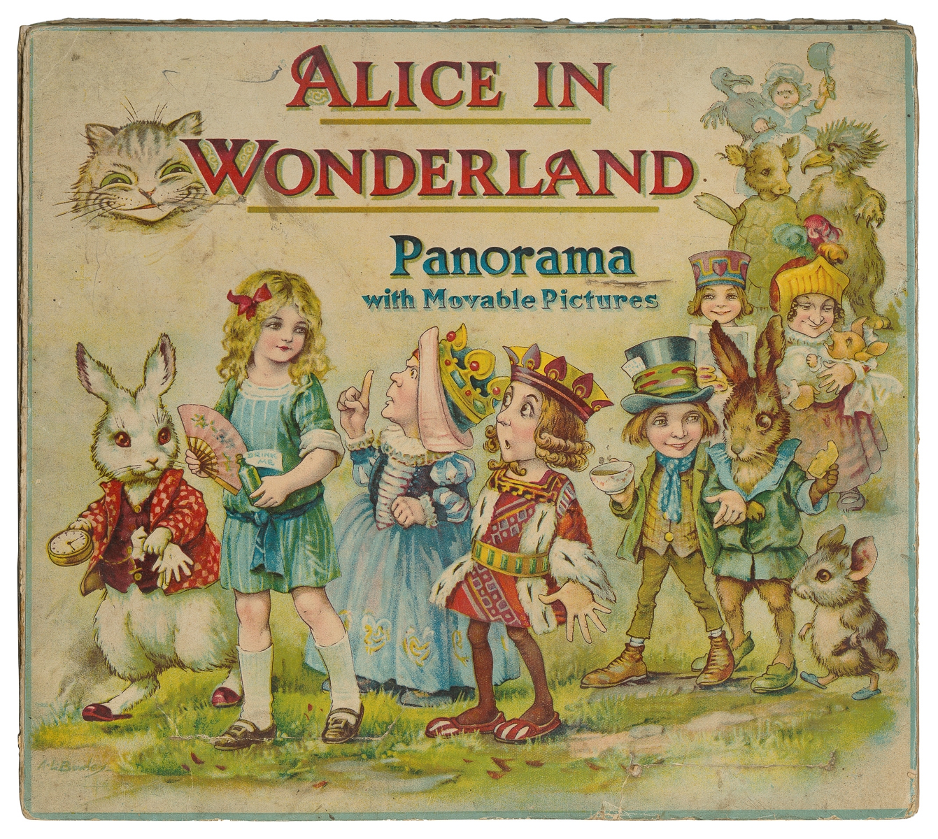Ada Bowley | Alice in Wonderland. Panorama with Movable Pictures ...