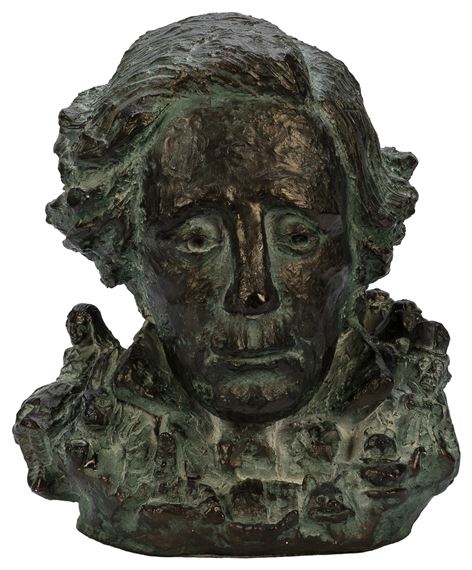 Ron Tunison | Bust of Lewis Carroll (Circa 1970s) | MutualArt
