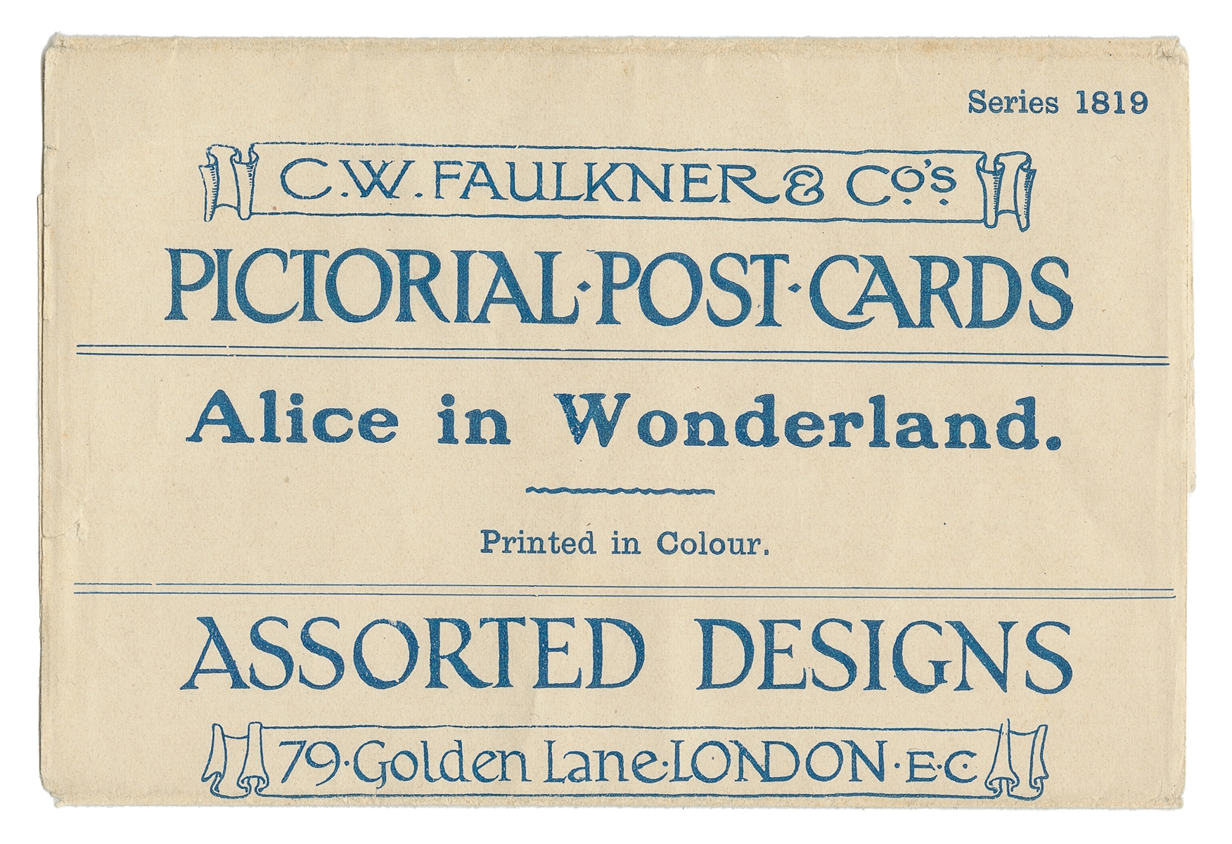 Kay Nixon | A complete set of vintage Alice postcards (Circa 1920s ...