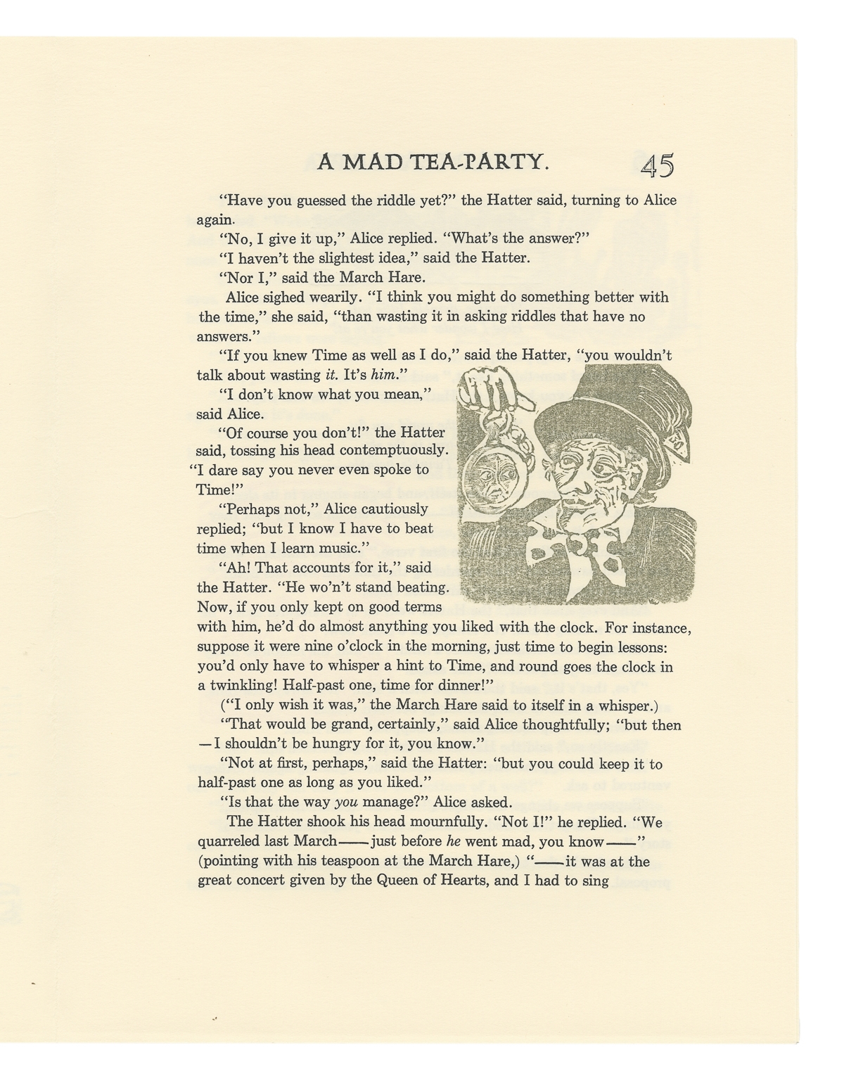 George A. Walker | Alice’s Adventures in Wonderland (1988) | MutualArt
