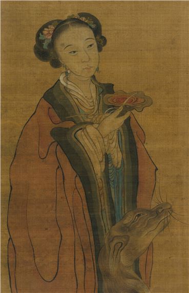 Cheng Zhang | : ‘FEMALE IMMORTAL AND MYTHICAL CREATURE’ | MutualArt