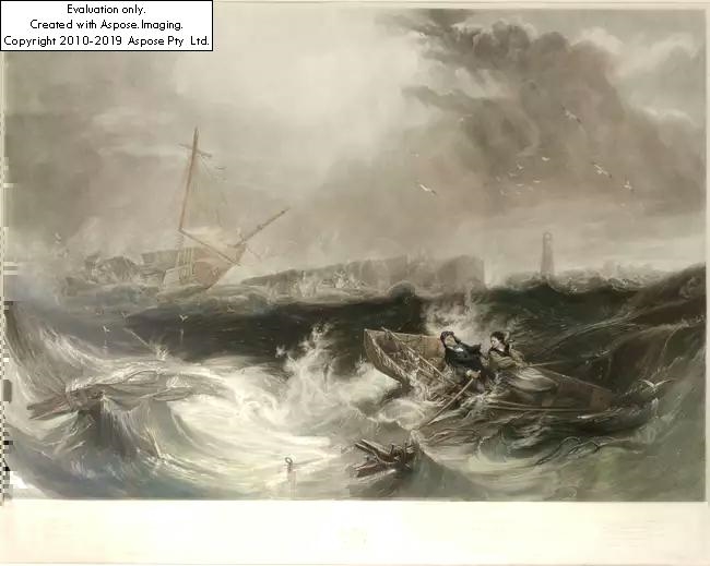 David Lucas | The Wreck of the Forfarshire Steam Packet by Grace ...