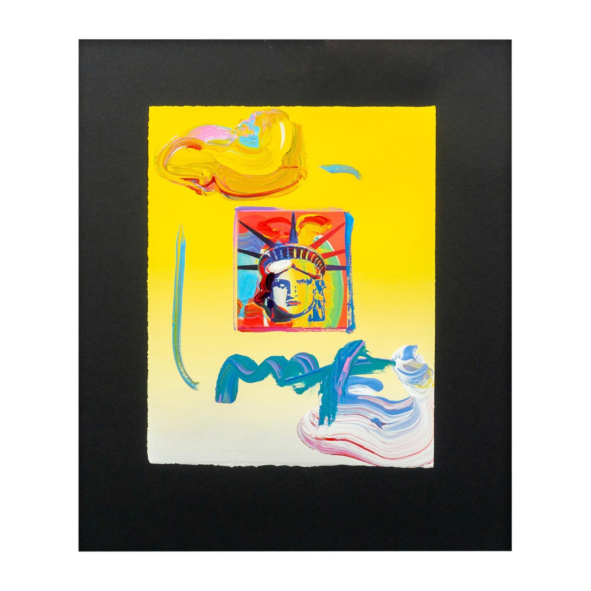 Peter Max | Peter Max Original Mixed Media with Acrylic on Paper ...