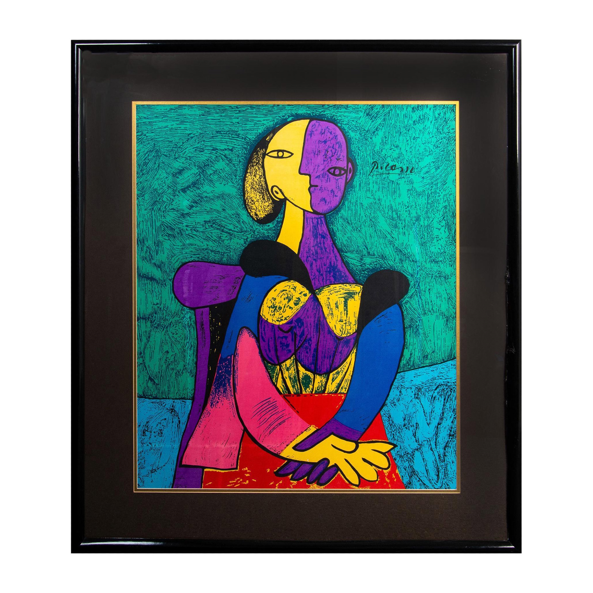 Pablo Picasso | After Pablo Picasso Silk Scarf, Framed | MutualArt