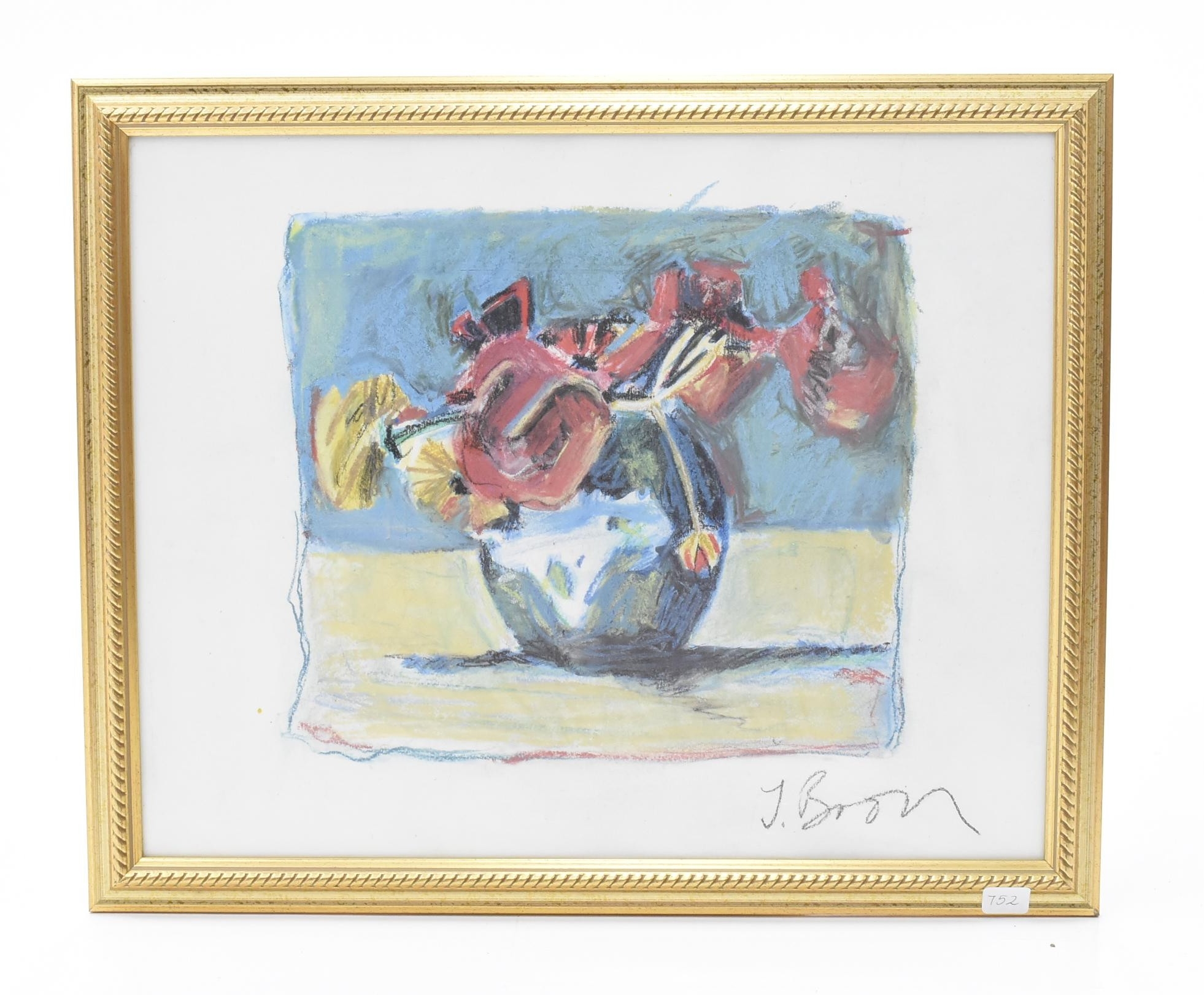 Terri Broll | Still Life of flowers (1954) | MutualArt